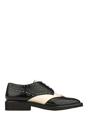 EMBASSY LONDON USA Eton Leather Oxfords - Black
