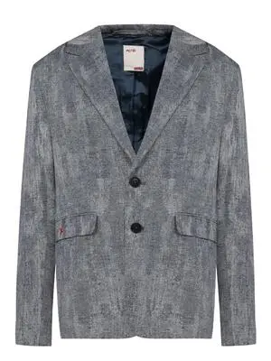 PCFG Free Heaven Linen Suit Blazer Ultimate Gray - Grey