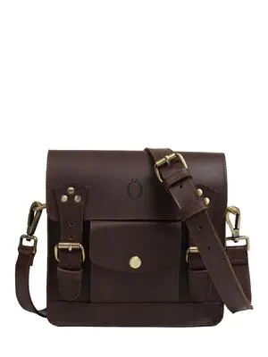 DÖTCH LEATHER Leather Satchel Bag - Brown