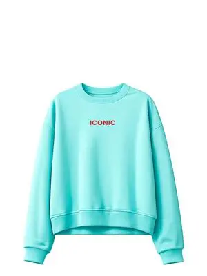 TANTRA SPAIN SL Printed Sweatshirt - Blue