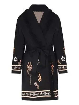 Loveist Store Sidi Knit Long Cardigan - Black
