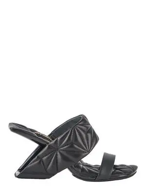 United Nude Loop Hi Sandals - Black