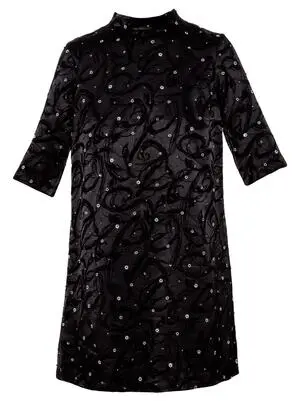 KAROLINA OZOLINSIUTE Julie Sequin Mini Dress - Black