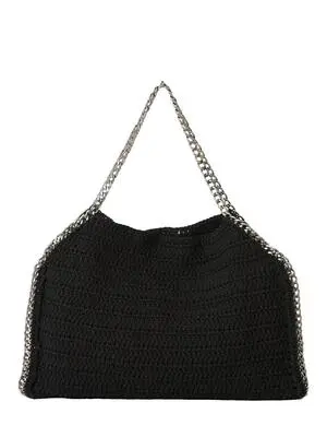 N'ONAT Stella Chain Crochet Bag - Black
