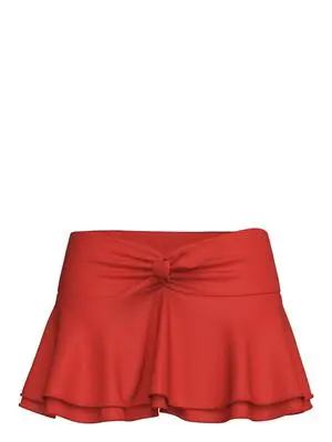 BLACKBOUGH SWIM Serina Ruffled Skort - Red