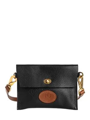 N'DAMUS LONDON Mini Hyde Leather Crossbody Bag Black