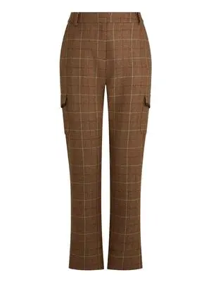 REALLY WILD CLOTHING Balmoral Tweed Country Trousers - Brown