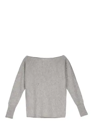 BEL CASHMERE Claudia Cashmere Sweater - Grey