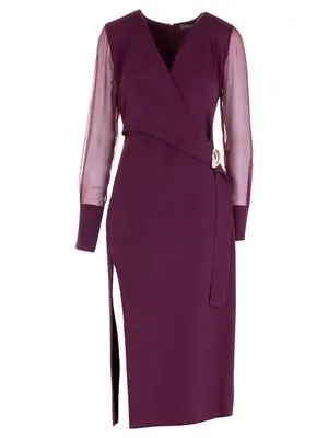 ETERNOIR Amethyst Grace Silk Dress