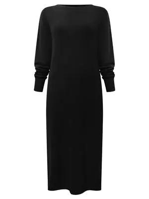 JAMES LAKELAND Knitted Midi Dress - Black