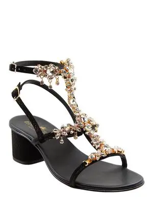 DAMAPREZIOSA Matilde Jewel Sandal With Crystals