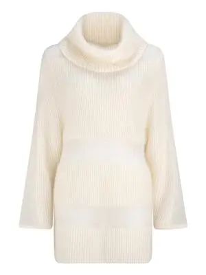 DREF Gelso Knit Jumper - White