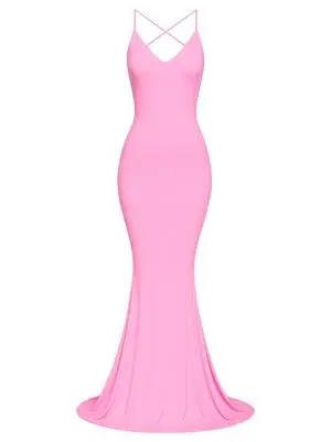 MODA GLAM Mermaid Gown - Pink