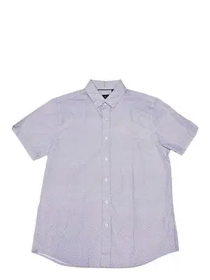 VUSTRA Blue / Grey Diamond Block Print - Blue/grey