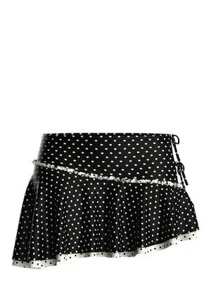 BLACKBOUGH SWIM Louise Ruffled Skort - Black