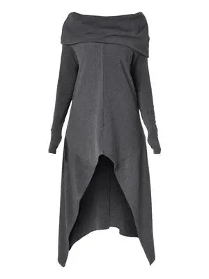 METAMORPHOZA Tunic Asymmetrical Top - Grey
