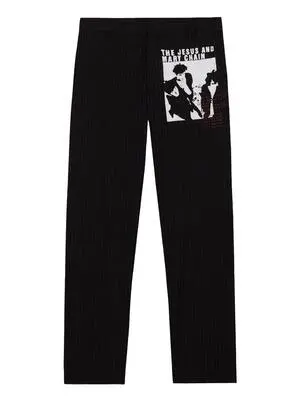 COME ON Printed Twill Trousers