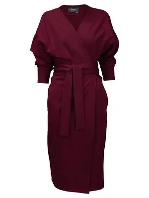 NOLA Kimono Dress - Red