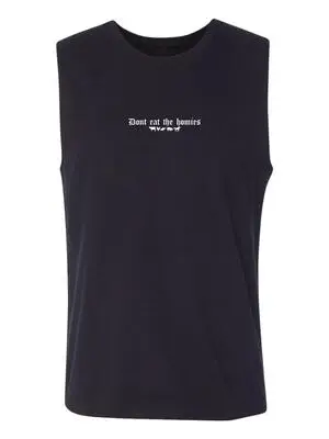 DONT EAT THE HOMIES Muscle Tank - Black