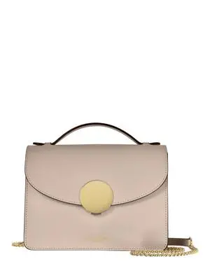 LE PARMENTIER Ondina Top Handle Shoulder Bag - Black/purple/yellow