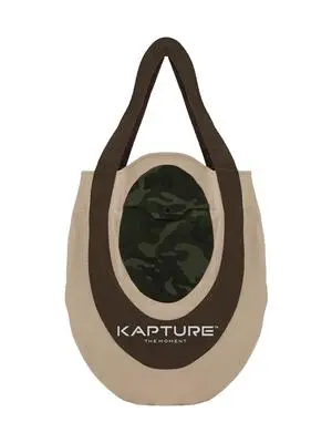 KAPTURE Tyo Tote Bag - Brown/green