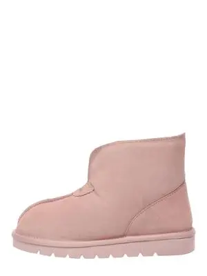 EVERAU AUSTRALIA Owl Ankle Boots - Pink