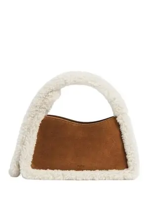 FLEU Shearling Bag - Brown