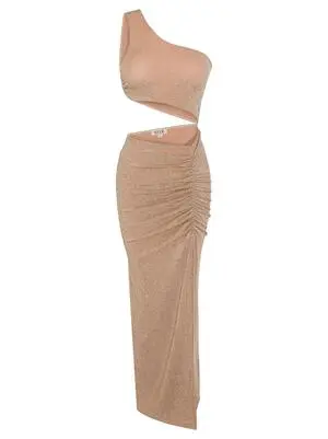 SELLIE Gloria Maxi Dress - Brown
