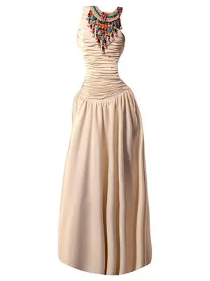 28NATELIER The Stone Embellished Dress