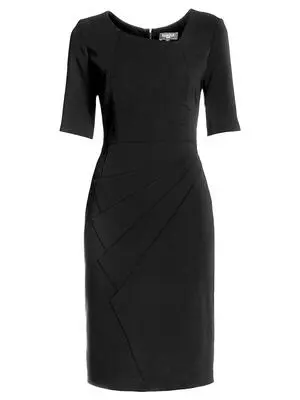 RUMOUR LONDON Amelie Knee Length Dress - Black