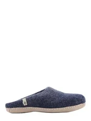 EGOS COPENHAGEN Felt Slipper - Blue