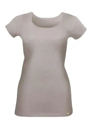 ZD ZERO DEFECTS Short-Sleeve T-Shirt Beige
