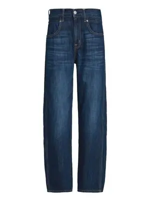 NOEND Ava Flutter Slung Fit Jeans - Blue