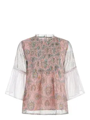LIMINAL Poppy Blouse - Pink