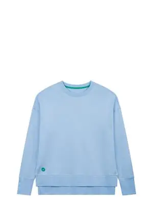 LOUNGERS Longline Sweatshirt - Blue