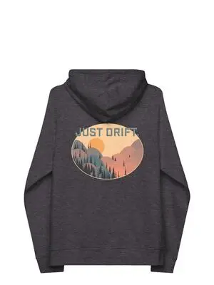 ANCHOR & CREW Organic Cotton Raglan Hoodie - Grey