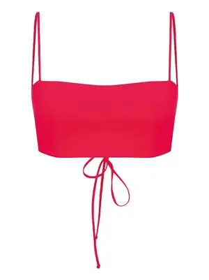 NAZLI CEREN Lalia Crepe Top - Red