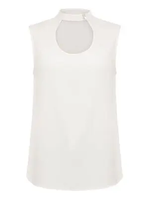 MISHA VAIDYA Juliana Chiffon Blouse - White