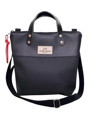 DANIEL CHONG Mini Crossbody Bag With Handles - Black