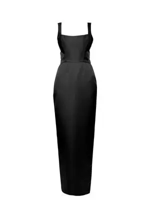 Baé Special Moments Ida Column Dress - Black