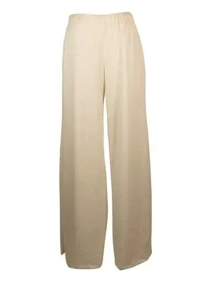 JENNAFER GRACE Almond Palazzo Pants