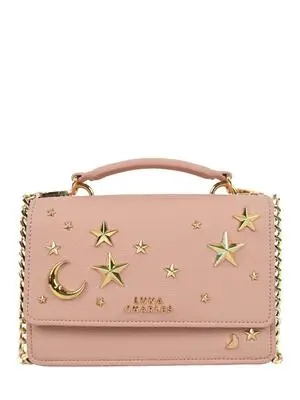LUNA CHARLES Nova Star Studded Crossbody Bag - Orange