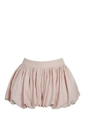MISS CIRCLE NEW YORK Taffeta Bubble Shorts - Pink