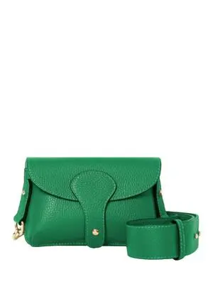 BETSY & FLOSS Large Luca Crossbody Bag Green