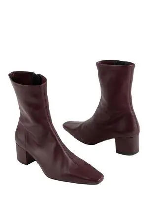 Intentionally Blank Carlton Heeled Mid Boot - Brown