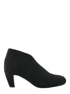 United Nude Fold Mid Ankle Booties - Black