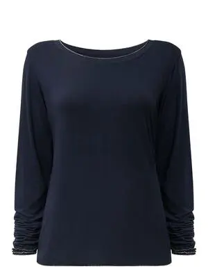 JAMES LAKELAND Long Sleeve Top - Blue