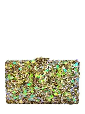 SIMITRI Sequined Clutch