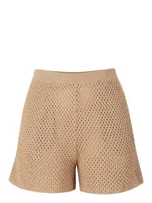 SALANIDA Coco Lace Shorts - Brown