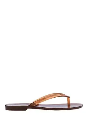 Melissa Harmonic Jelly Flip-Flops Brown